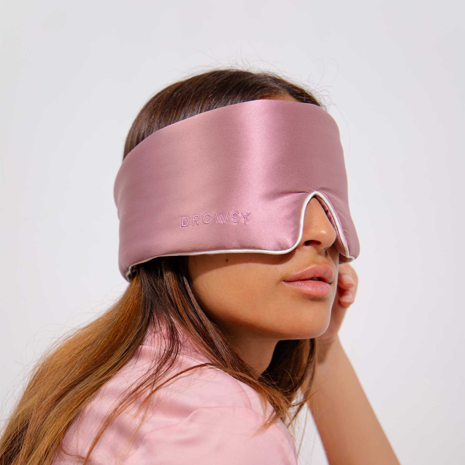 Silk Sleeping Mask | Damask Rose | Pipe Dreams Edition