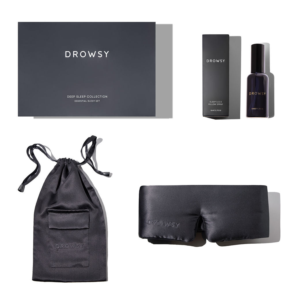 Drowsy Gift Set | Grey Deep Sleep Essentials