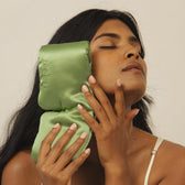 Silk Sleeping Mask | Pistachio Green | Luxury Sleep Mask