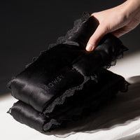Paris Love Story | Black Silk Sleep Sleep Mask